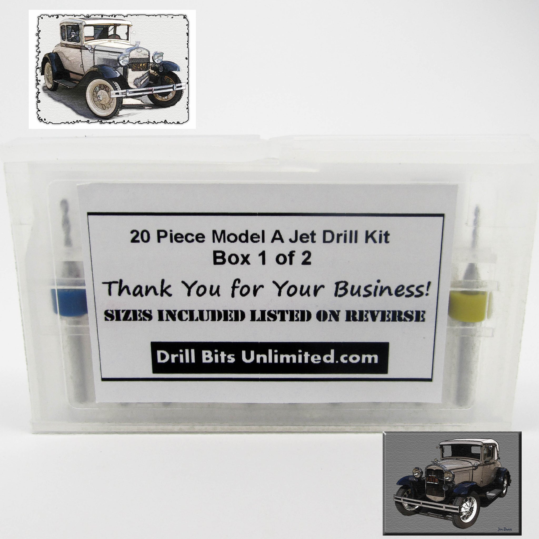 Ford Model A Zenith carburetor Jet Drill Kit - 20 Piece Set - A-Model ...